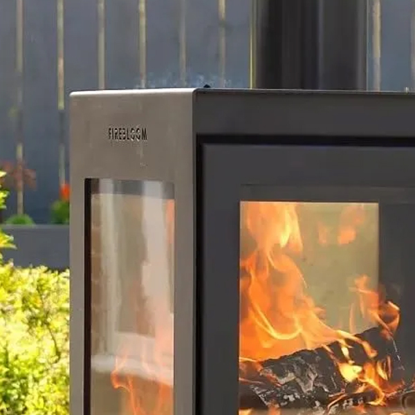 Firebloom Fresco - Outdoor Wood Burning Stove | Flames.co.uk