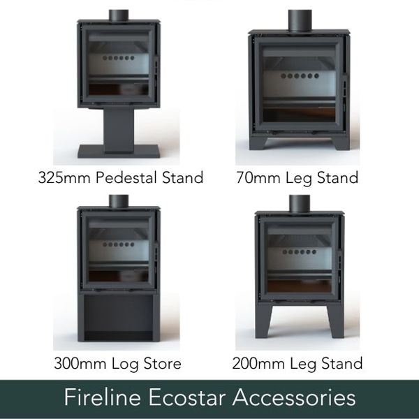 Fireline Ecostar 5 Wide Freestanding Multi-Fuel Stove | Flames.co.uk