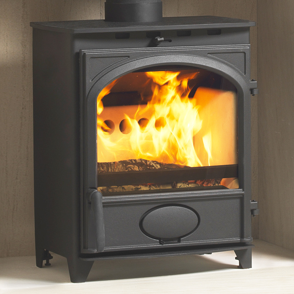 Fireline FA5W Wide 5kW Multi-Fuel Stove | Flames.co.uk