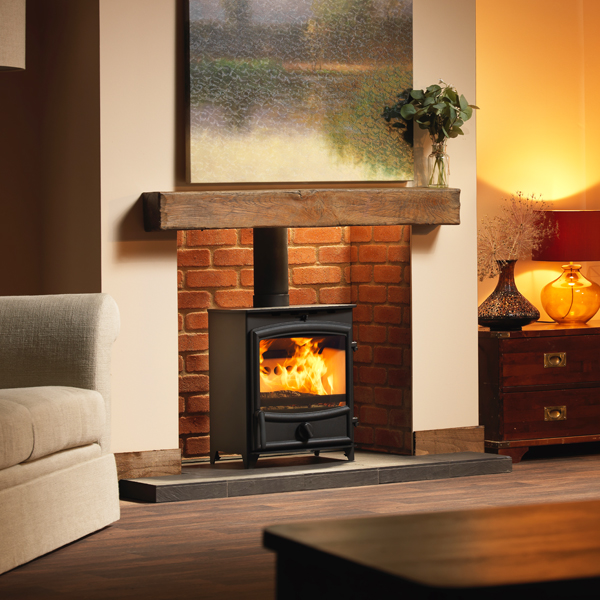 Fireline FX8 8kW Multi-Fuel Stove | Flames.co.uk
