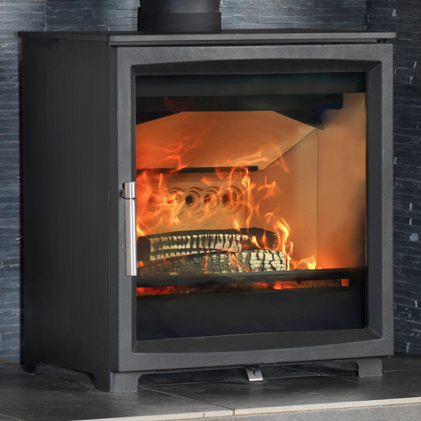 Fireline Woodtec 5WD Wide Deep Wood Burning Stove | Flames.co.uk