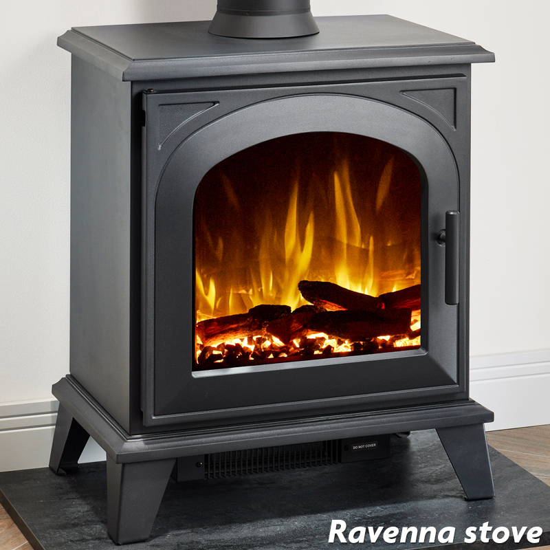 Firetti Mayfair Electric Stove Fireplace Suite | Flames.co.uk