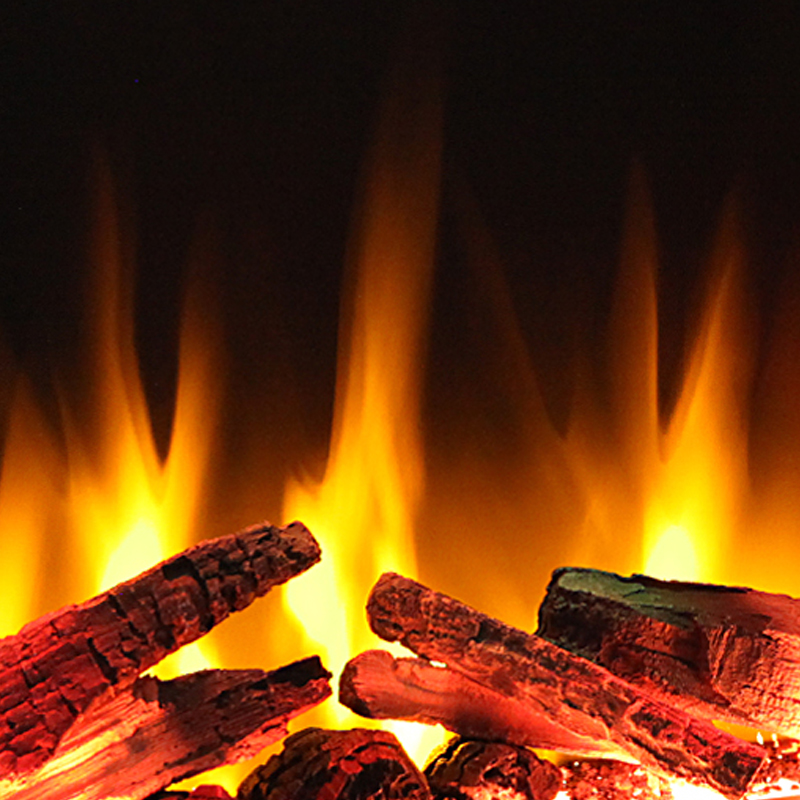 Flavel Proflame Asencio Noir Electric Fire | Flames.co.uk