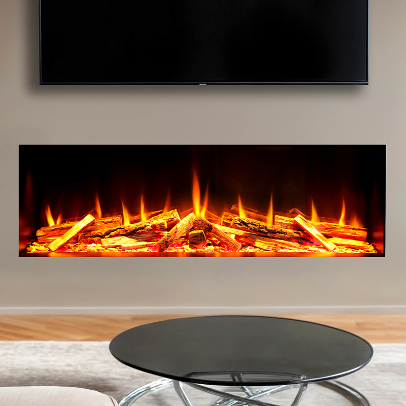 Flavel Proflame 1000 3-Sided Glass Smart Electric Fire | Flames.co.uk