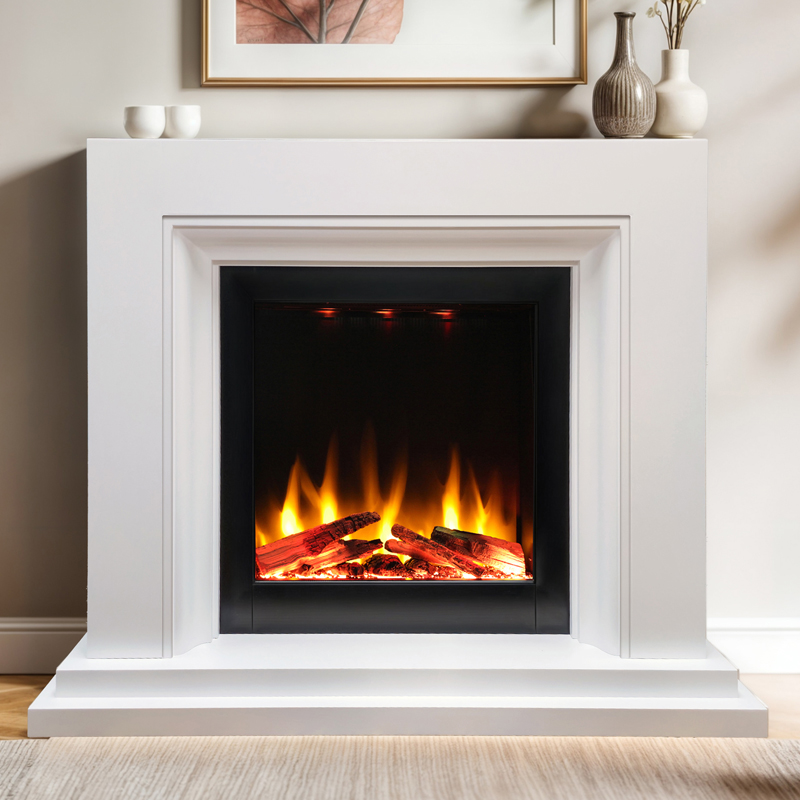 Flavel Proflame Navarro Asencio Electric Fireplace Suite | Flames.co.uk