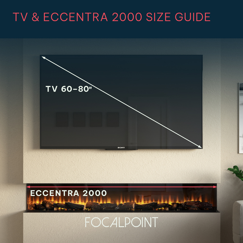 Focal Point Ennolux 1500 LCD Electric Fire UK | Flames.co.uk