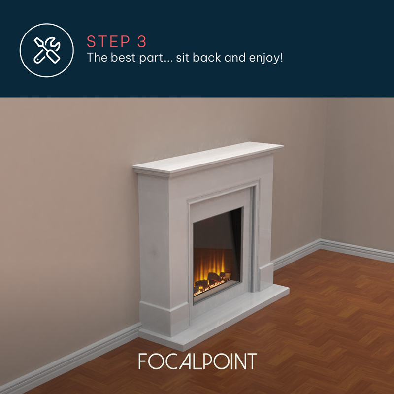 Focal Point Ennolux 1500 LCD Electric Fire UK | Flames.co.uk