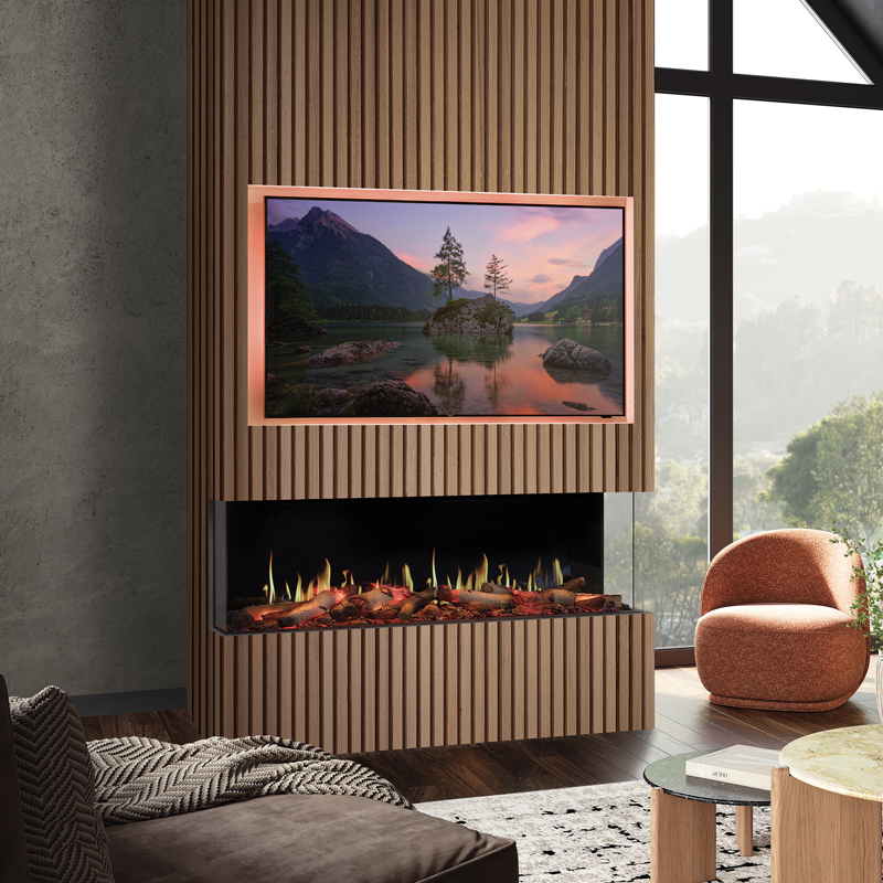 Onyx Fusion 150RW LCD Electric Fire | Flames.co.uk