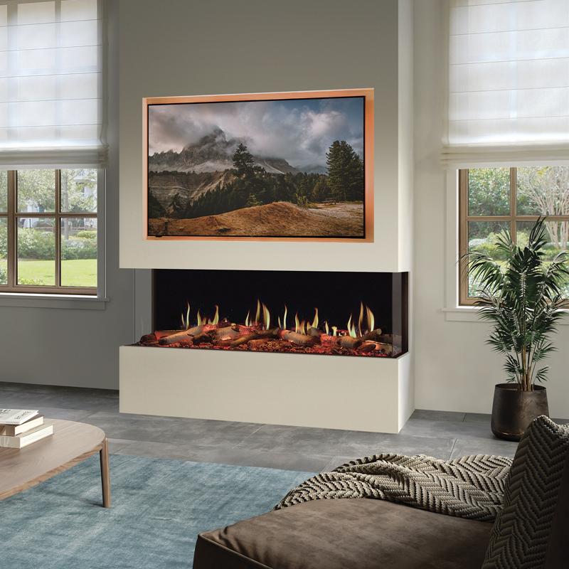 Onyx Fusion 150RW LCD Electric Fire | Flames.co.uk