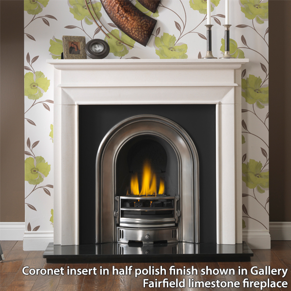 Gallery Coronet Cast Iron Fireplace Insert | Flames.co.uk