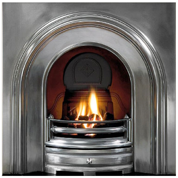 Gallery Crown Cast Iron Fireplace Insert | Flames.co.uk
