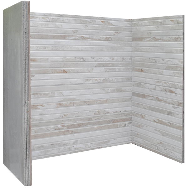 Gallery Iceberg Fireplace Chamber Panels | Flames.co.uk