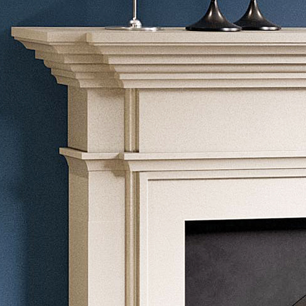 Gallery Milbrooke Agean Limestone Fireplace | Flames.co.uk