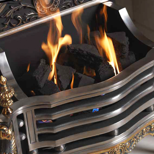 Gallery Queen Anne Fire Basket | Flames.co.uk