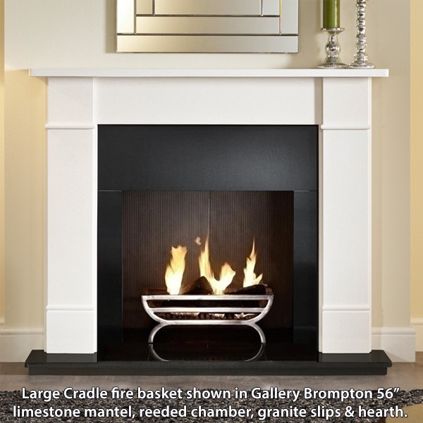 Gallery Cradle Fire Basket | Flames.co.uk