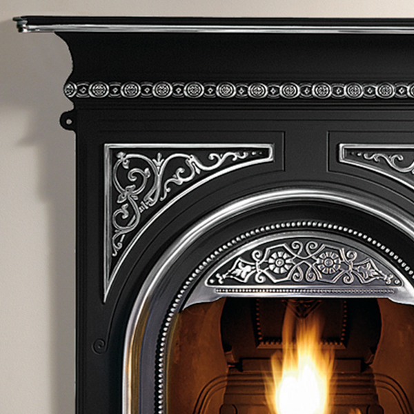 Gallery Tregaron 36" Cast Iron Combination Fireplace | Flames.co.uk