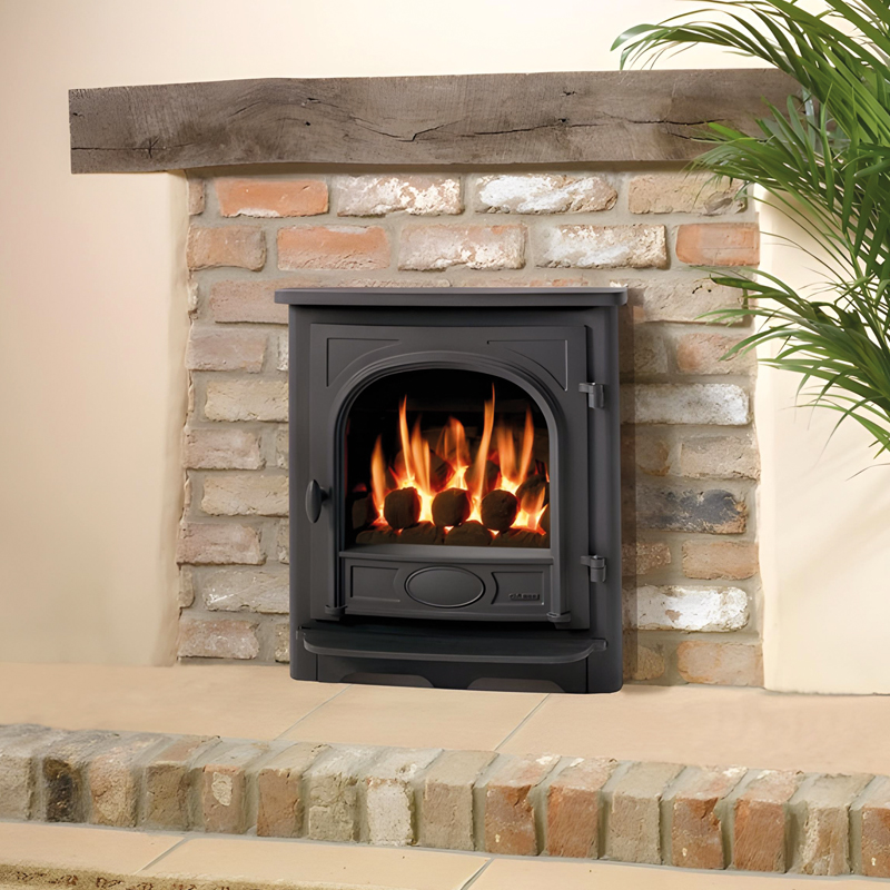Gazco Logic HE Stockton Balanced Flue Gas Fire | Flames.co.uk