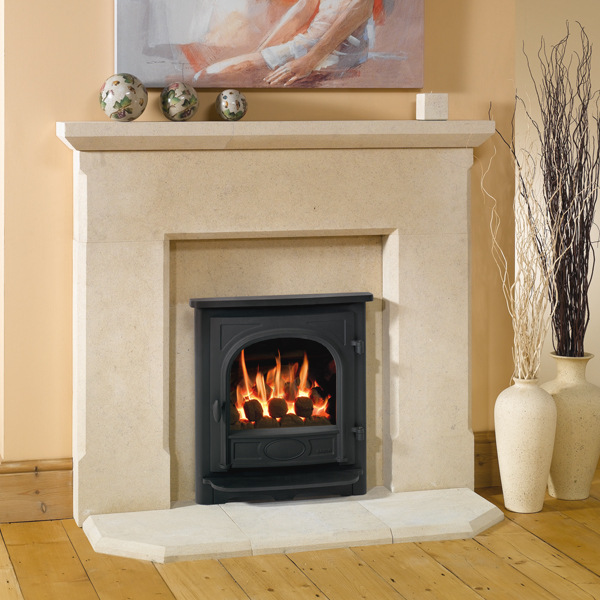 Gazco Logic HE Stockton Balanced Flue Gas Fire | Flames.co.uk