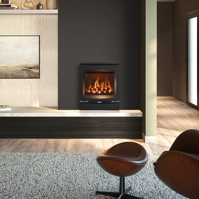 Gazco Logic HE Vogue Gas Fire | Flames.co.uk