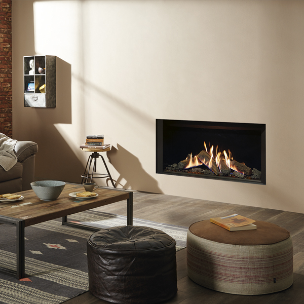 Gazco Reflex 105 Edge Balanced Flue Gas Fire | Flames.co.uk