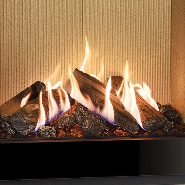 Gazco Reflex 75T Evoke Glass Balanced Flue Gas Fire | Flames.co.uk