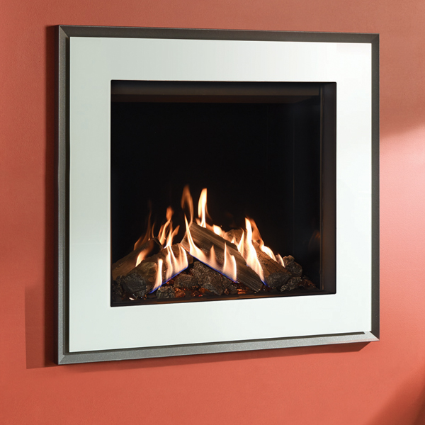 Gazco Reflex 75T Evoke Glass Gas Fire | Flames.co.uk