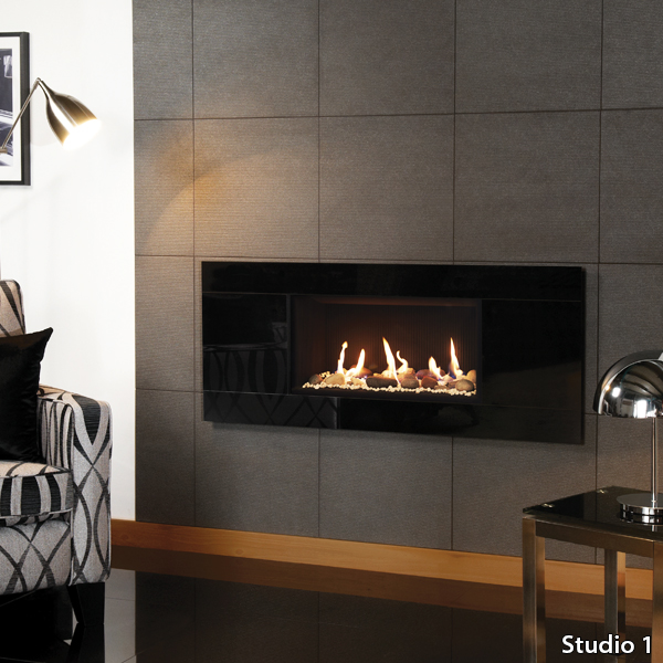 Gazco Studio Glass Glass Fronted Gas Fire | Flames.co.uk