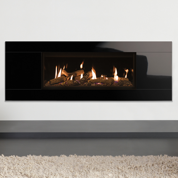 Gazco Studio Glass Glass Fronted Gas Fire | Flames.co.uk