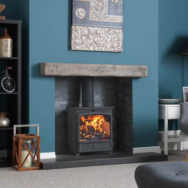 Go Eco 5kW Plus Wide Multi-Fuel Stove | Flames.co.uk