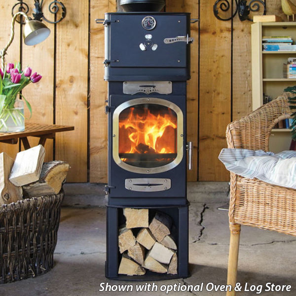Go Eco Adventurer 5 Wood Burning / Multi-Fuel Glamping Stove | Flames.co.uk