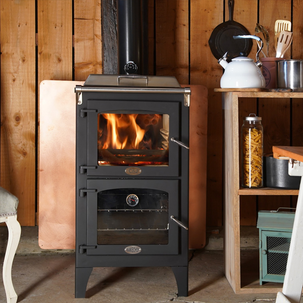 Go Eco BakeChef Wood Burning Cooking Stove | Flames.co.uk