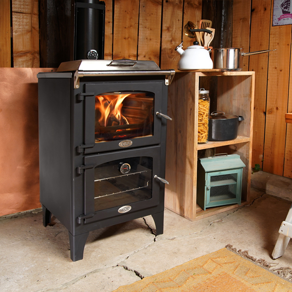 Go Eco BakeChef Wood Burning Cooking Stove | Flames.co.uk