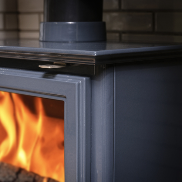 Gallery Classic 8 Eco Design Multi-Fuel Stove - Oxford Grey | Flames.co.uk
