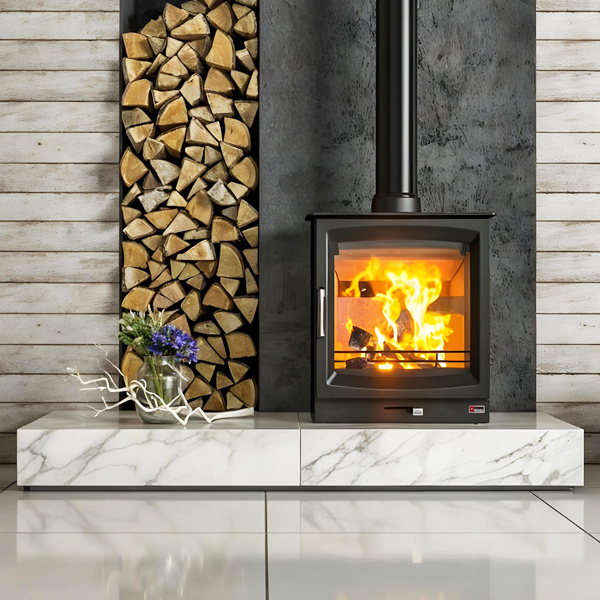 Henley Burnbright 5kW Eco Wood Burning Stove | Flames.co.uk