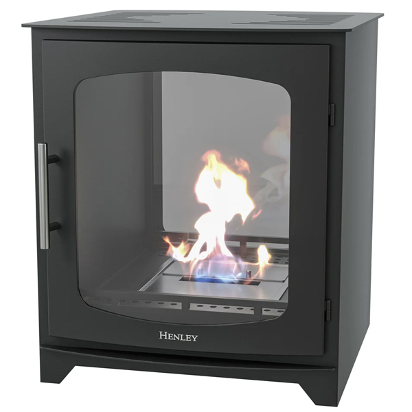 Henley Hazelwood Double Sided Bioethanol Stove | Flames.co.uk