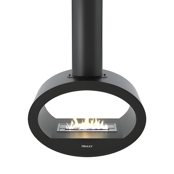 Henley Milan Ceiling Hung Bioethanol Fire | Flames.co.uk