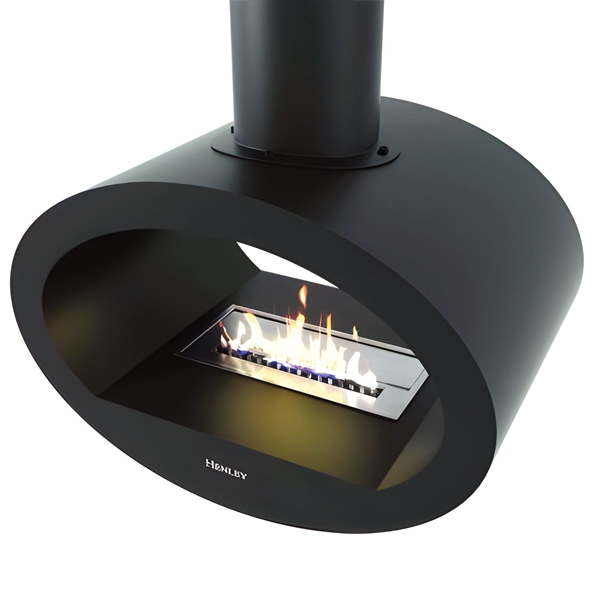 Henley Milan Ceiling Hung Bioethanol Fire | Flames.co.uk