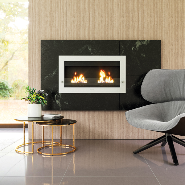 Henley Oslo 900 Wall Mounted Bioethanol Fire | Flames.co.uk