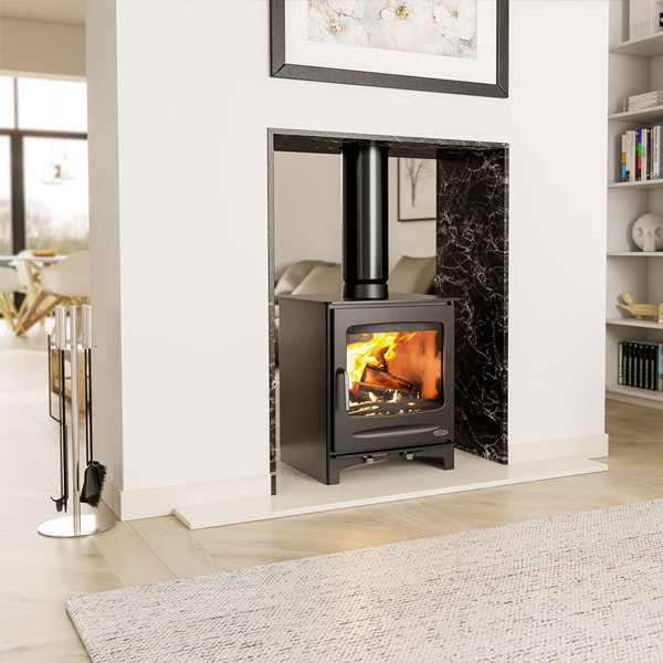 Henley Sherwood 10 Eco Double Sided Multi-Fuel Stove | Flames.co.uk