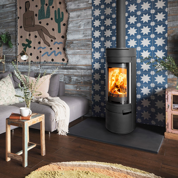 Hunter Halo Radial 5 Wood Burning Stove | Flames.co.uk