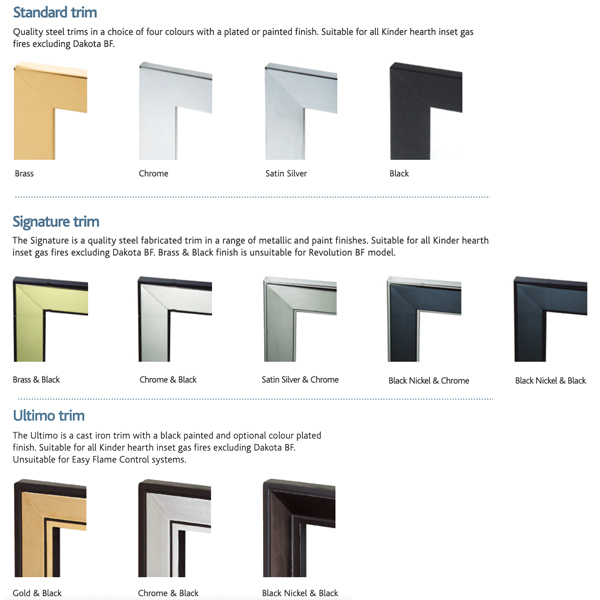 Kinder Oasis HE Gas Fire | Flames.co.uk