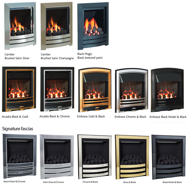 Kinder Oasis Gas Fire - Fascia Model | Flames.co.uk