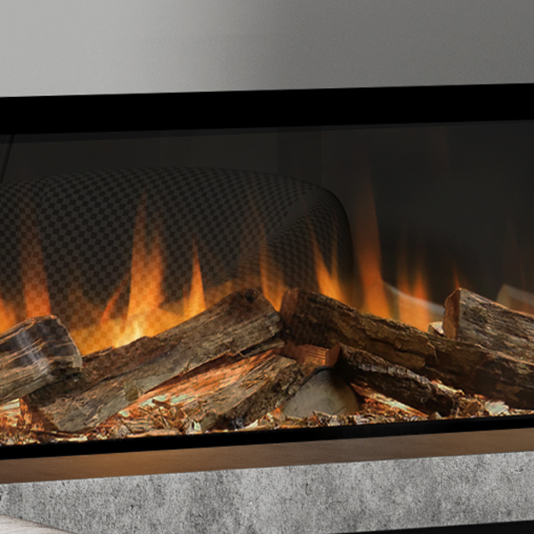 Aura Fires Kinver SL 1000 1-2-3 Sided Electric Fire | Flames.co.uk