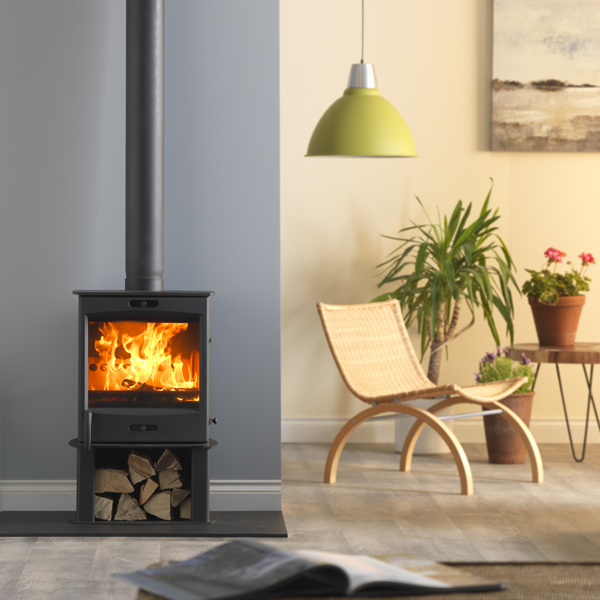 Fireline FQ8 8kW Multi-Fuel Stove | Flames.co.uk
