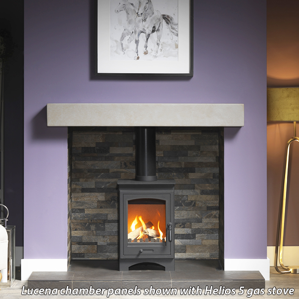 Gallery Lucena Fireplace Chamber Panels | Flames.co.uk