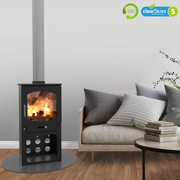 Saltfire ST-X5 Tall Multi-Fuel Stove | Flames.co.uk