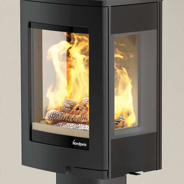 Nordpeis Uno 1 Woodburning Stove | Flames.co.uk