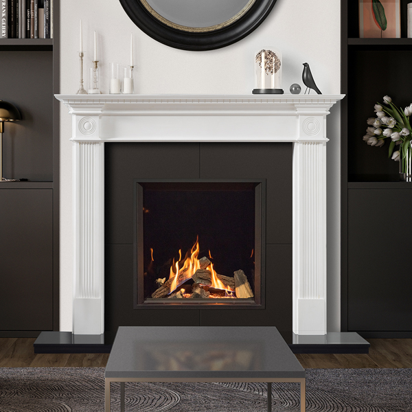 Onyx Eclipse 60HL Conventional Flue Gas Fire | Flames.co.uk