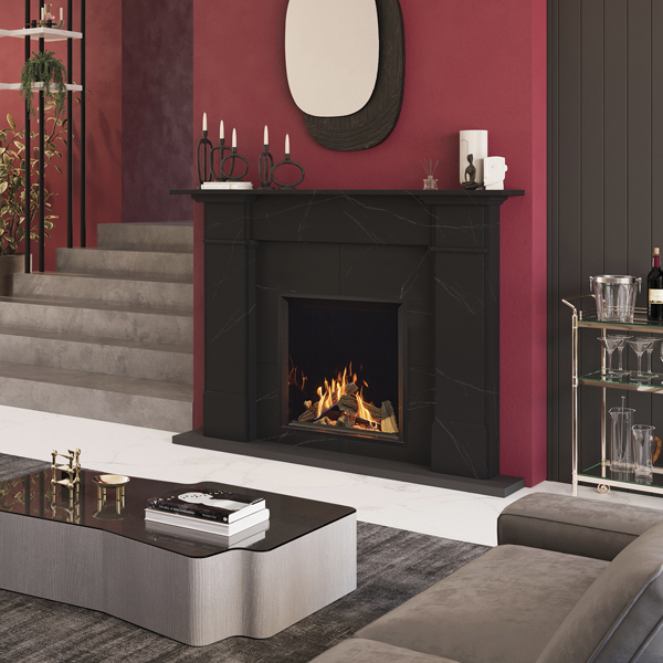 Onyx Eclipse 60HL Conventional Flue Gas Fire | Flames.co.uk