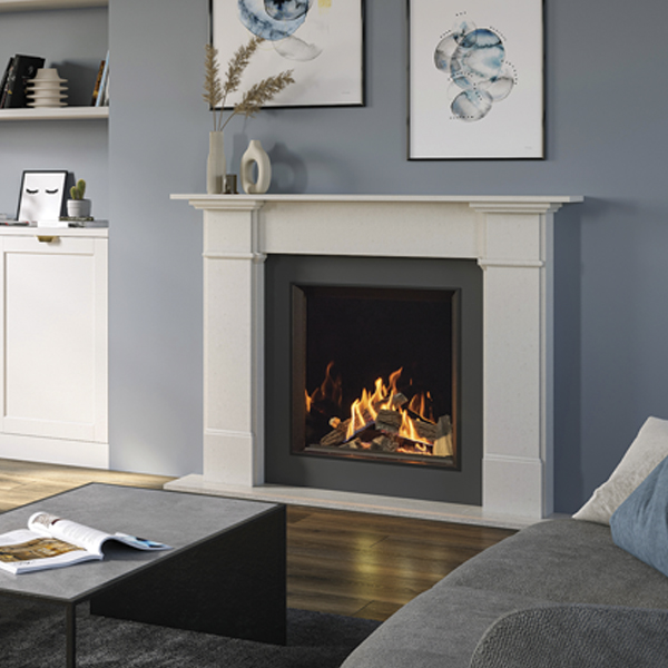 Onyx Eclipse 60HL Conventional Flue Gas Fire | Flames.co.uk